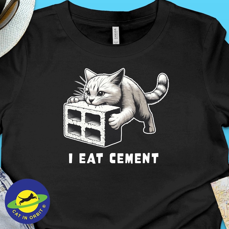 I Eat Cement Shirt - Etsy