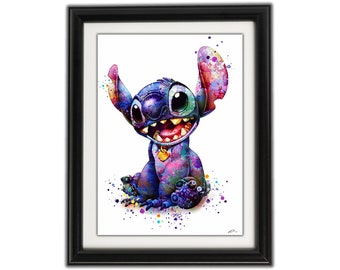 Lilo stitch frame | Etsy