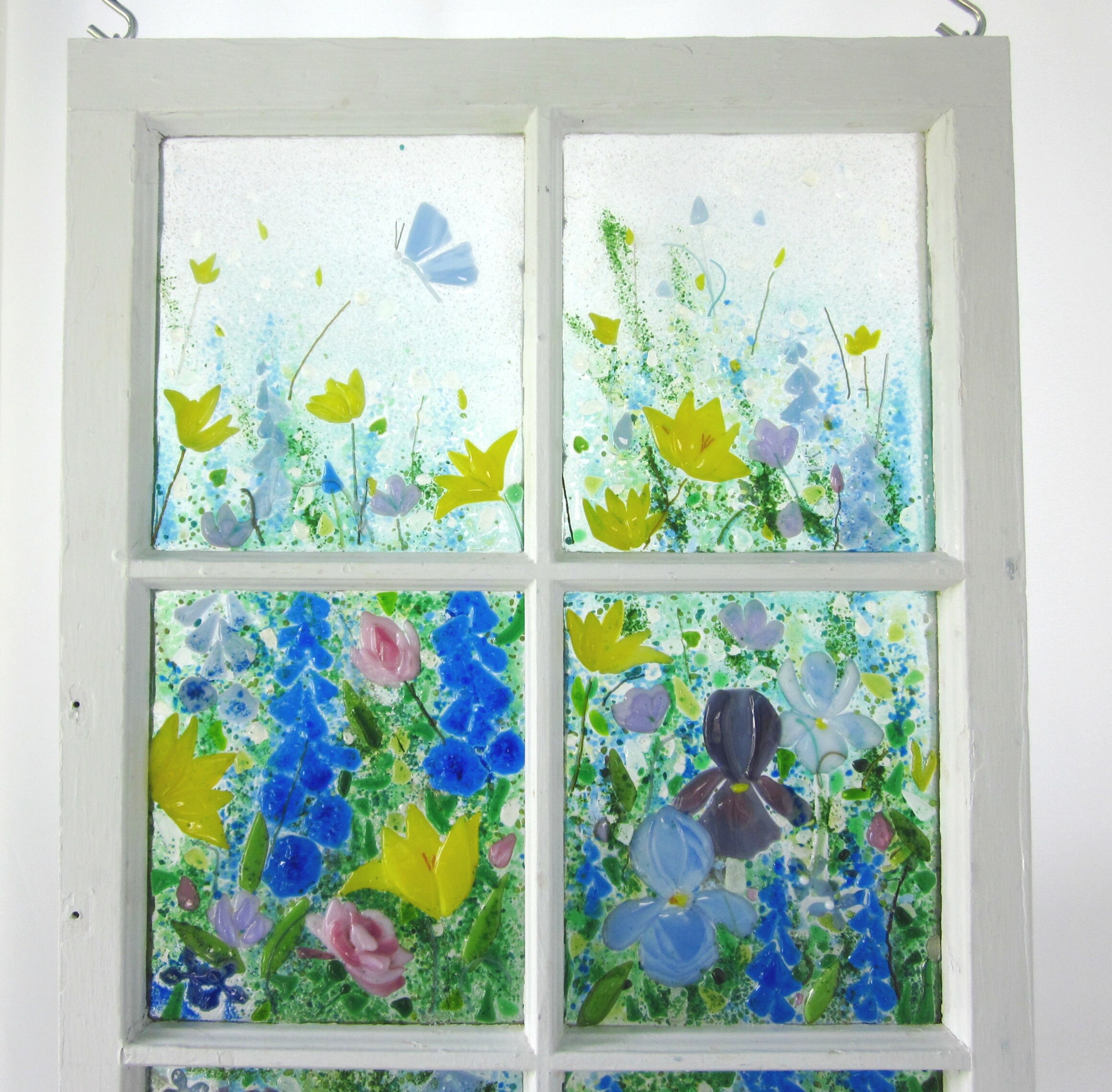 Sold but You Can Order a Custom Window in Kiln Fired Glass a - Etsy