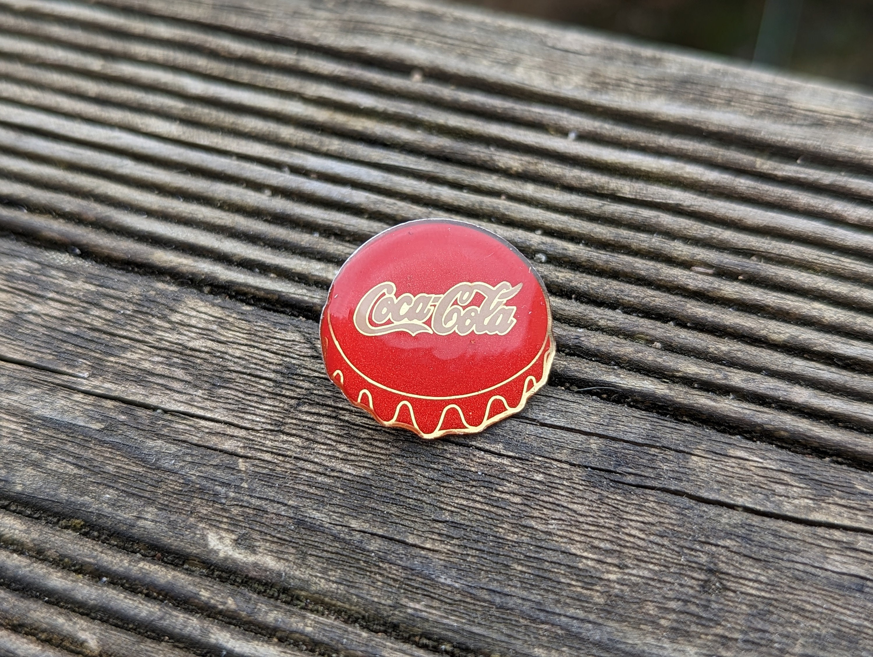 Vintage Coca Cola Pin Badges various Designs - Etsy