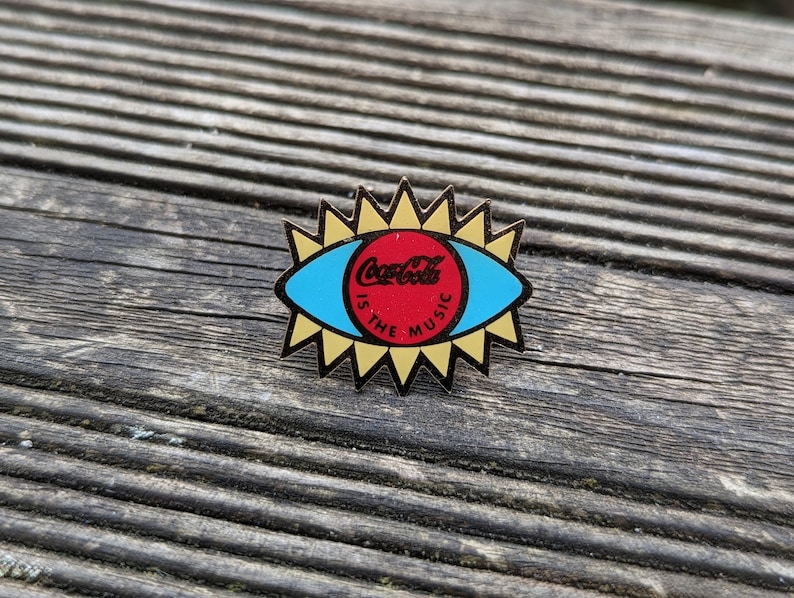 Vintage Coca Cola Pin Badges [various Designs] - Etsy