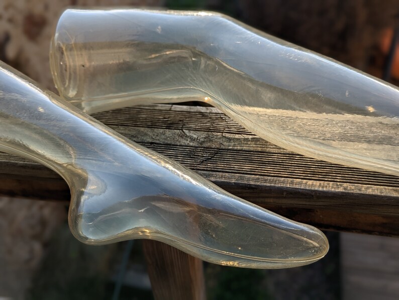 Pair of Transparent Mannequin Legs Display Form Vintage - Etsy