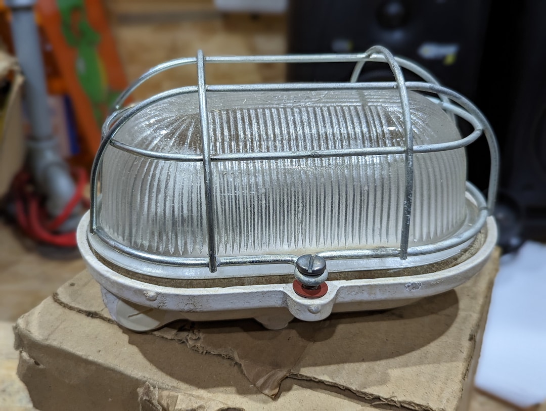 Vintage Mapelec Hublot Oval Bulkhead Light New Old Stock, Unused - Etsy