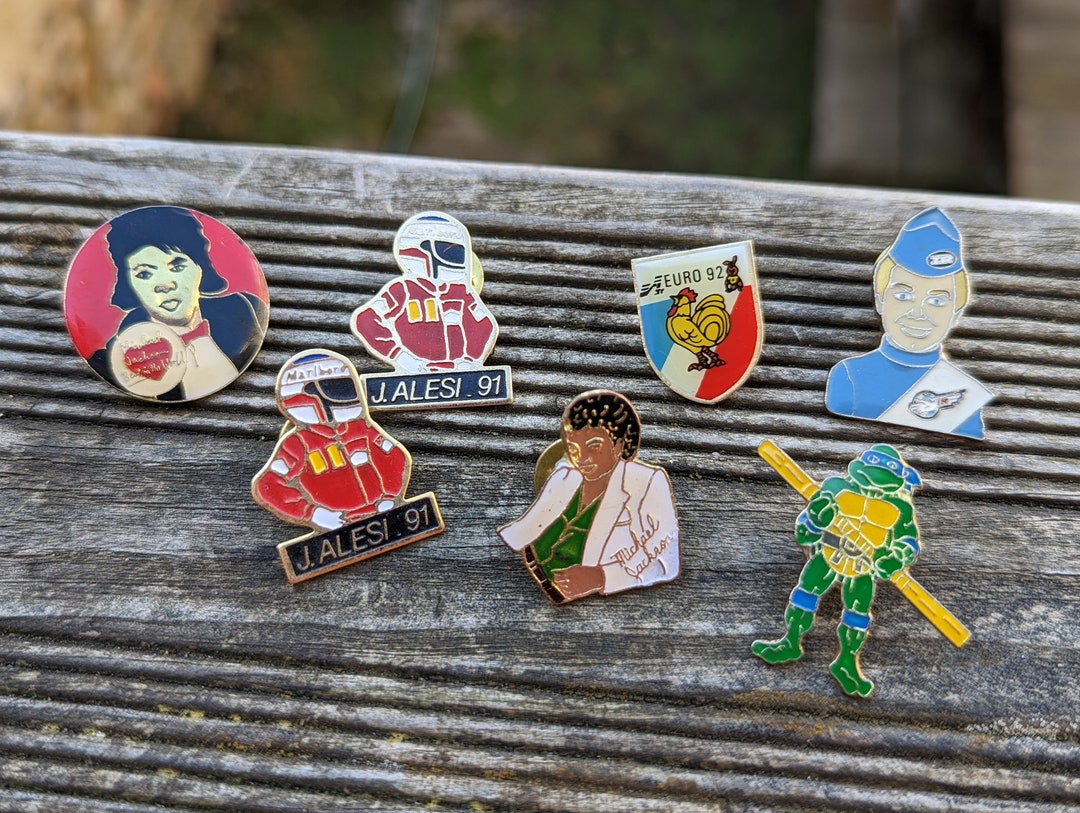 Misc Vintage Pin Badges 80s & 90s - Etsy