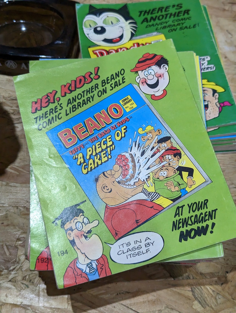 Beano & Dandy Cartoon Comic Books 80/90s [various] - Etsy