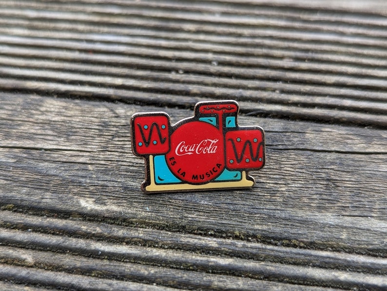 Vintage Coca Cola Pin Badges [various Designs] - Etsy
