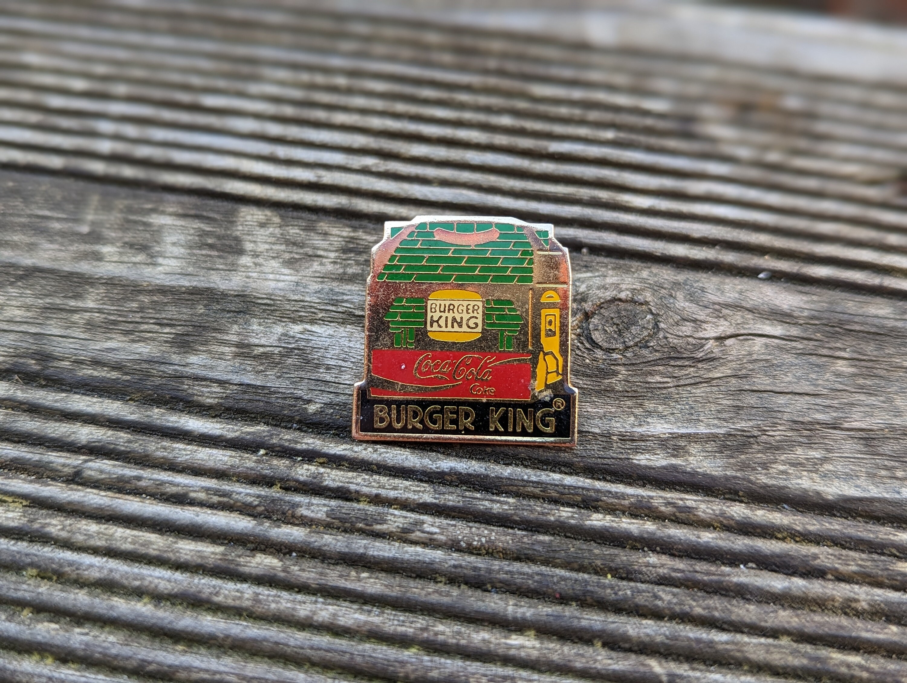 Various Vintage Advertising Pin Badges, Ford, Mars, M&ms, Burger King ...
