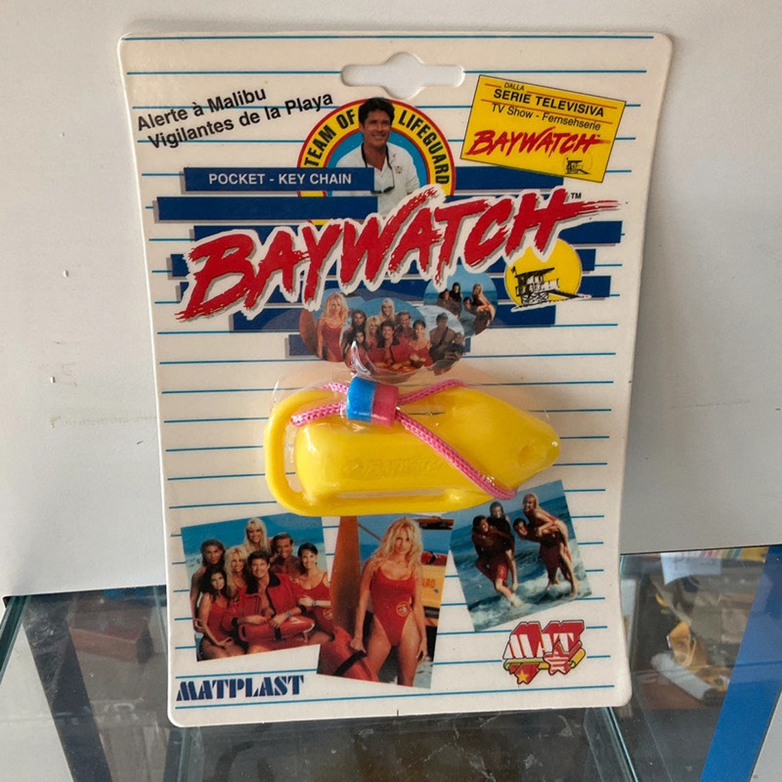 1997 Vintage Baywatch Float Keychain Italy - Etsy