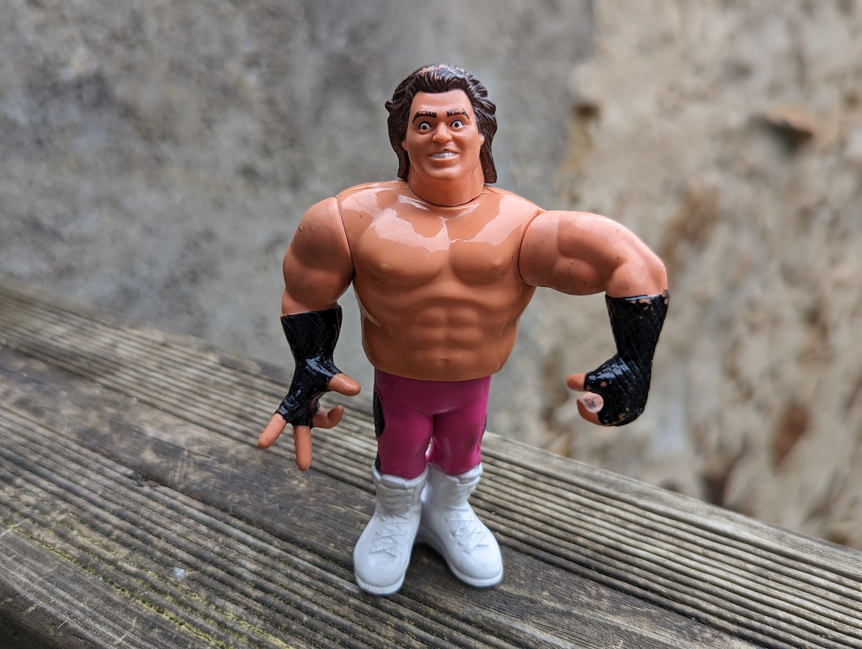 WWF WWE - Hasbro - Titan SPORTS - 1991 - Brutus the Barber Beefcake ...