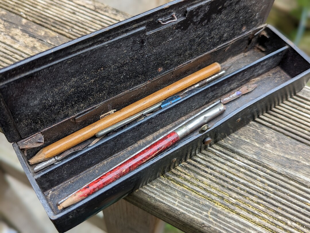 Unique Decorative Writing Box With Vintage Quills and Writing ...