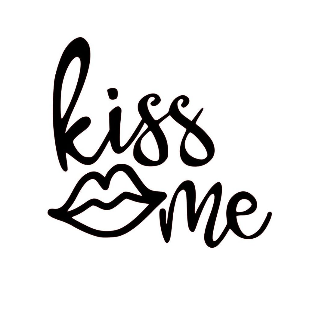 Kiss Me SVG - Etsy