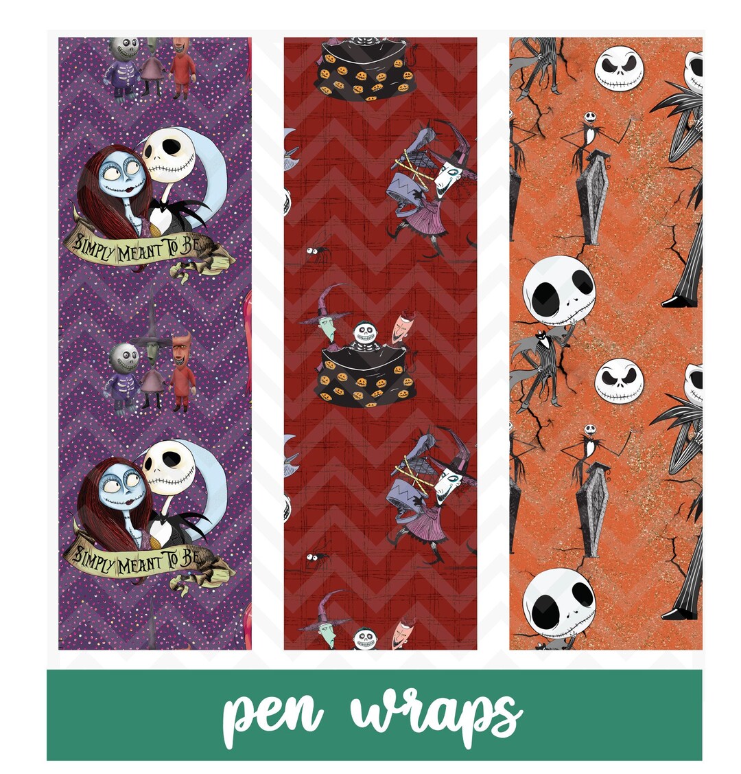 Pen Wraps NBC Set 2/digital/png/svg/printable/waterslide/instant ...