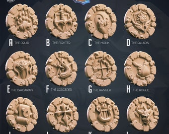 Dnd Class Coins - Etsy