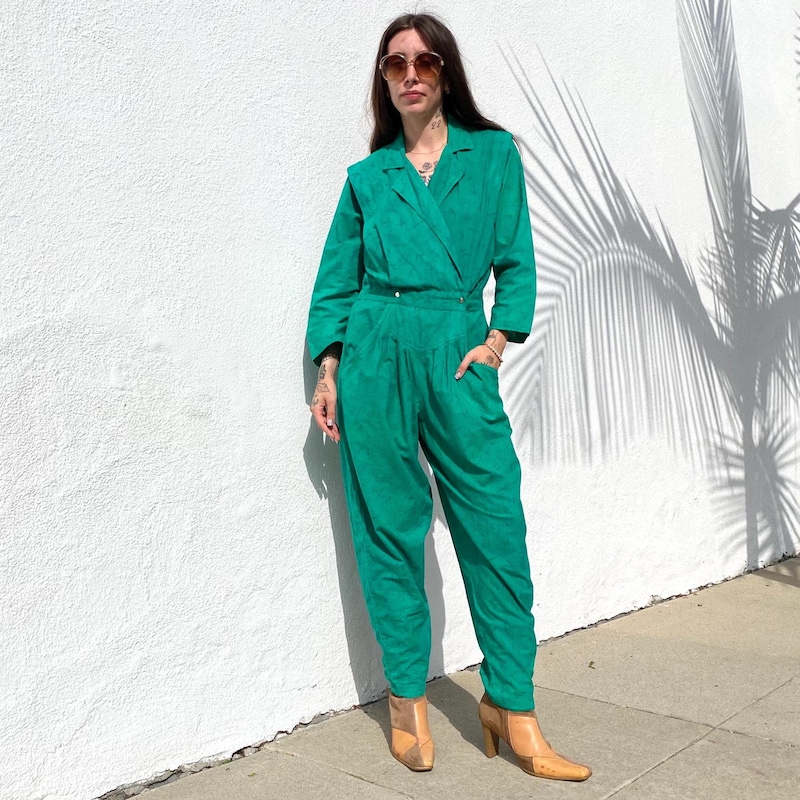 80s Jumpsuit - Etsy