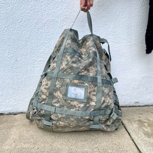 Vintage Army Rucksack, Vintage Army Backpack, ACU Digital Bag, US ...