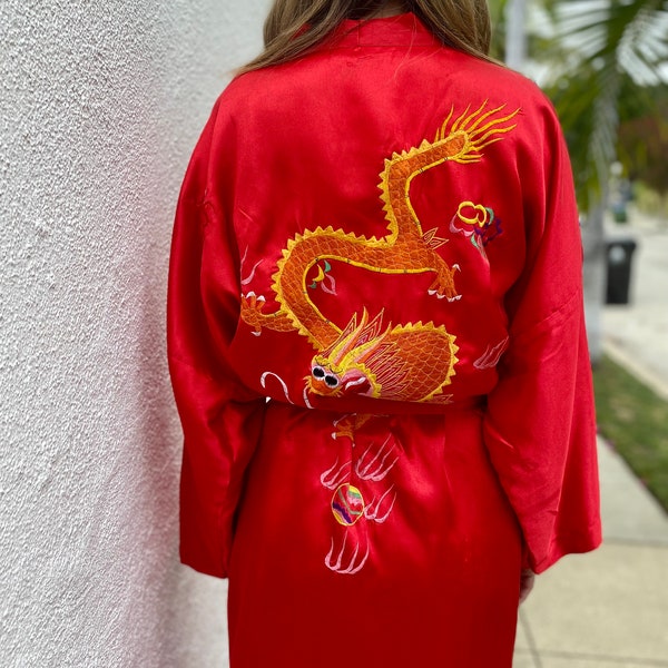 Chinese Dragon Robe - Etsy