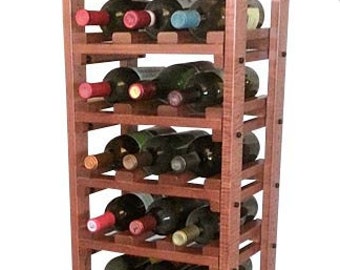Tall wine rack | Etsy