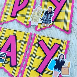 90's Inspired Cake Topper, Clueless 90's Banner, 90's Banner, 90's ...