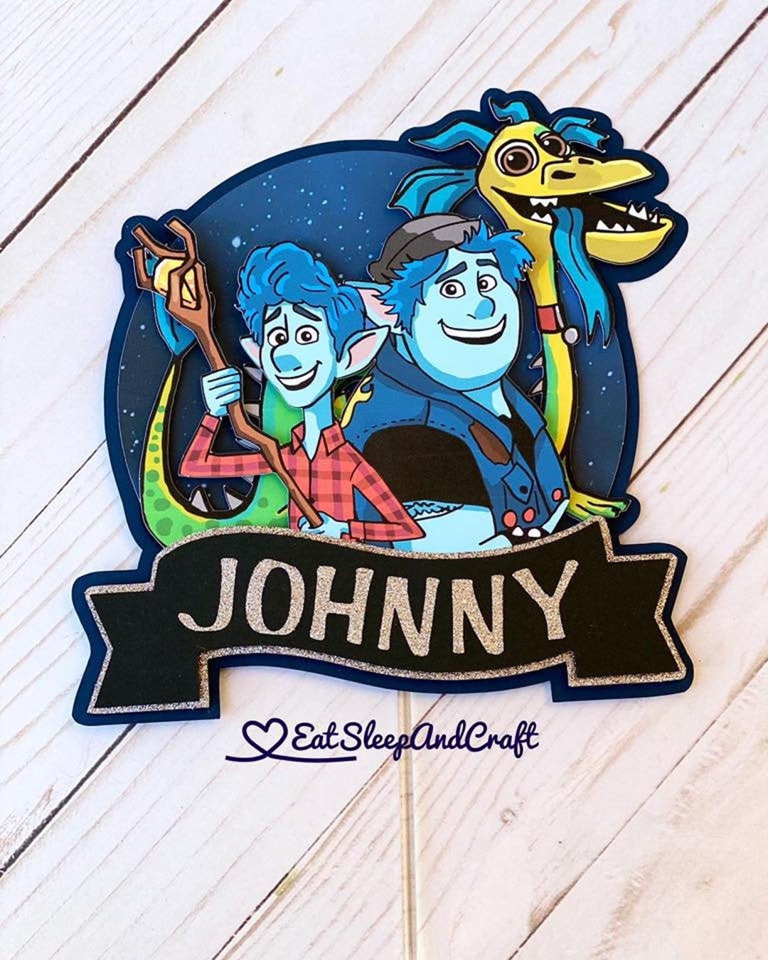 Onward Cake Topper, Onward Party Decor, Onward Pixar - Etsy