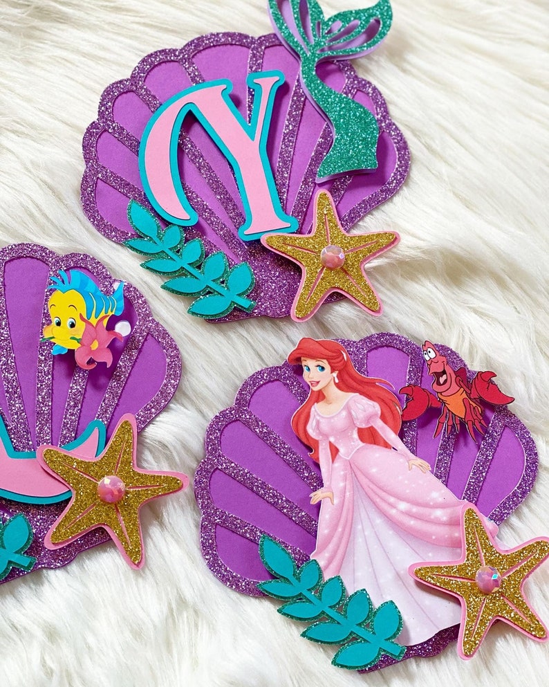 Little Mermaid Banner Little Mermaid Ariel Banner Ariel - Etsy