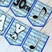 Music Banner, Music Note Banner, Musical Birthday, Music Sheet Banner ...