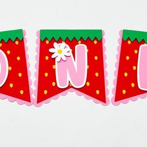 Berry First Birthday, Sweet One Cake Topper, Strawberry Cake Topper ...