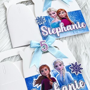 Frozen Favor Boxes, Frozen Party, Frozen Party Decor - Etsy
