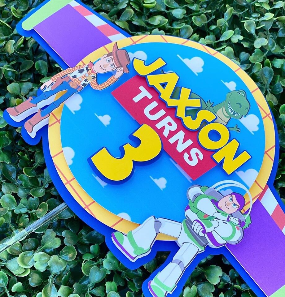 Custom Toy Story Cake Topper Toy Story Cake Topper Toy Story - Etsy