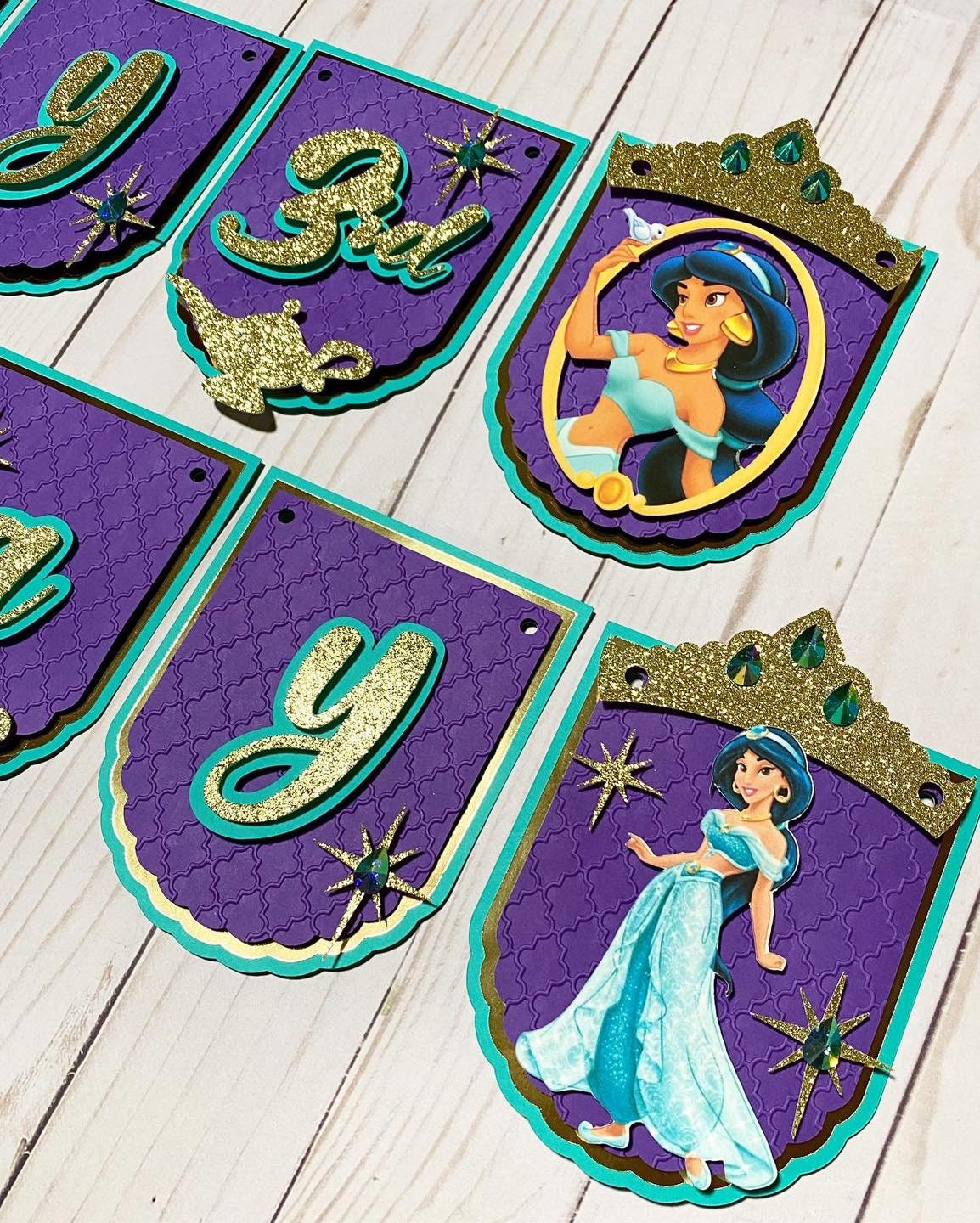 Princess Jasmine Banner Aladdin Banner Princess Jasmine | Etsy