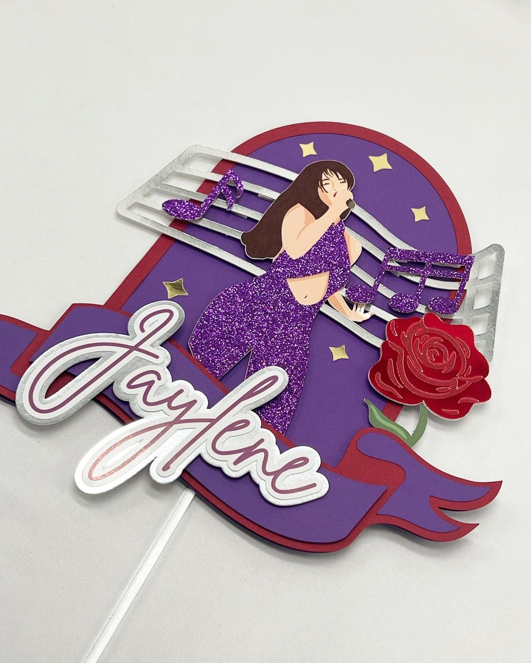 Selena Cake Topper, Singer Cake Topper - Etsy