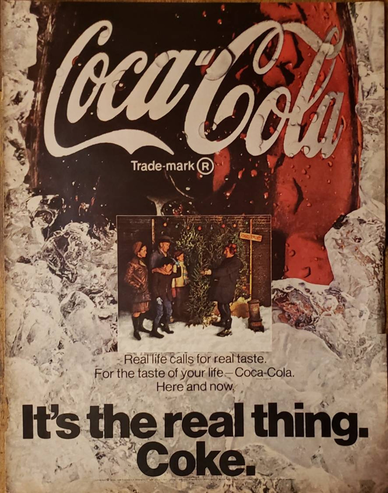 Vintage Coca-cola Print Ad // 1960s // Retro Decor - Etsy