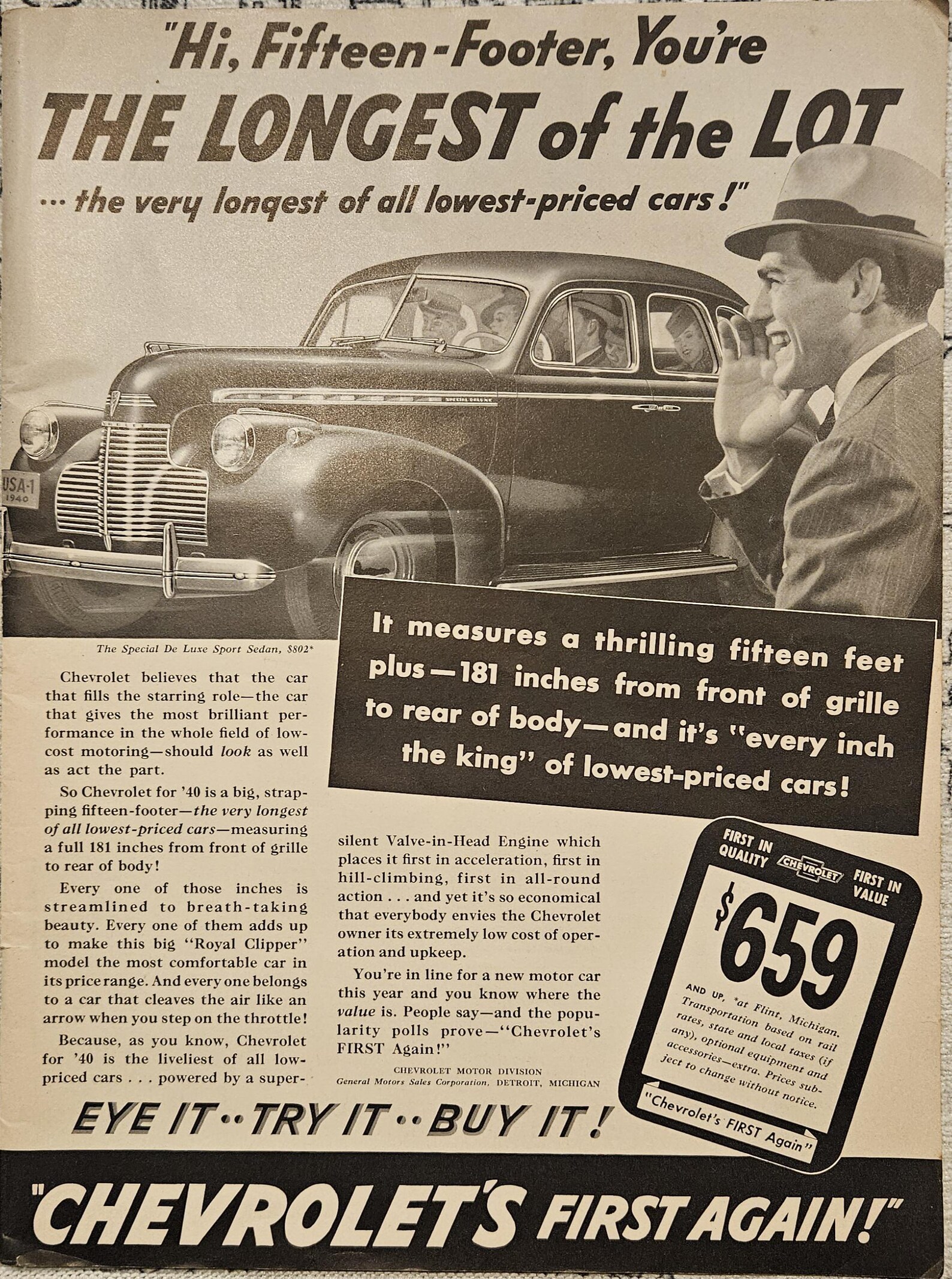 Chevrolet Vintage Print Ad 1940s Retro Decor - Etsy