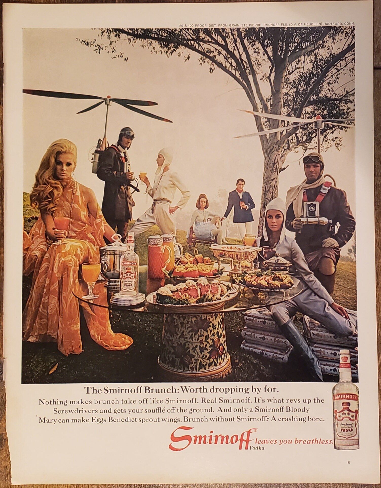 Vintage Smirnoff Vodka Ad // 1969 // Retro Decor - Etsy