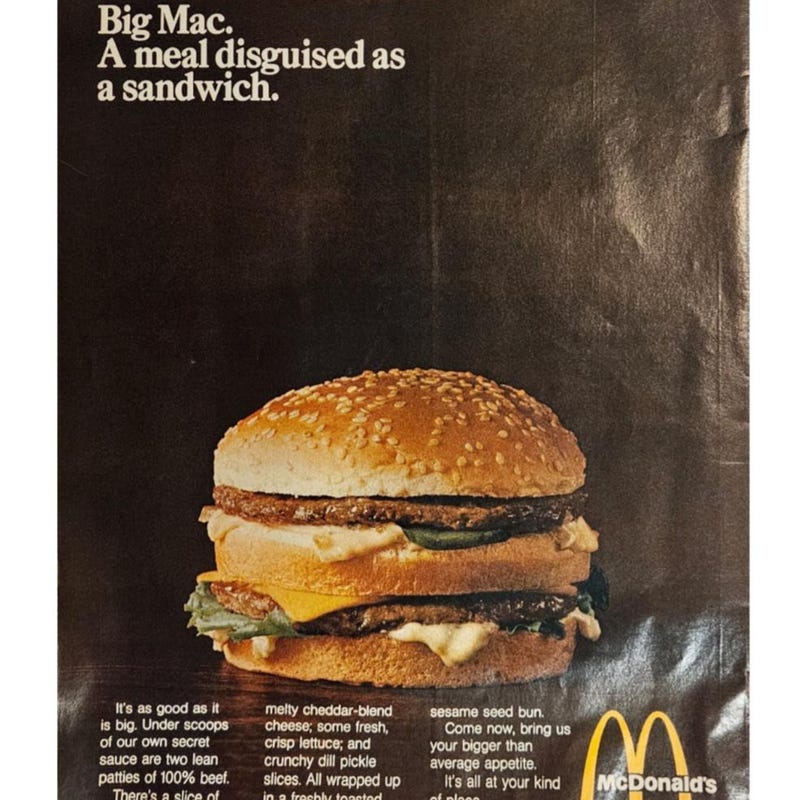 Mcdonalds Magazine - Etsy