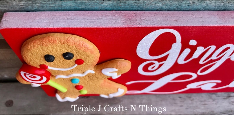 Gingerbread Lane Sign | Etsy