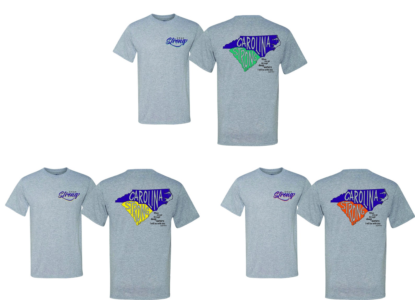Carolina Strong T-shirt - Etsy
