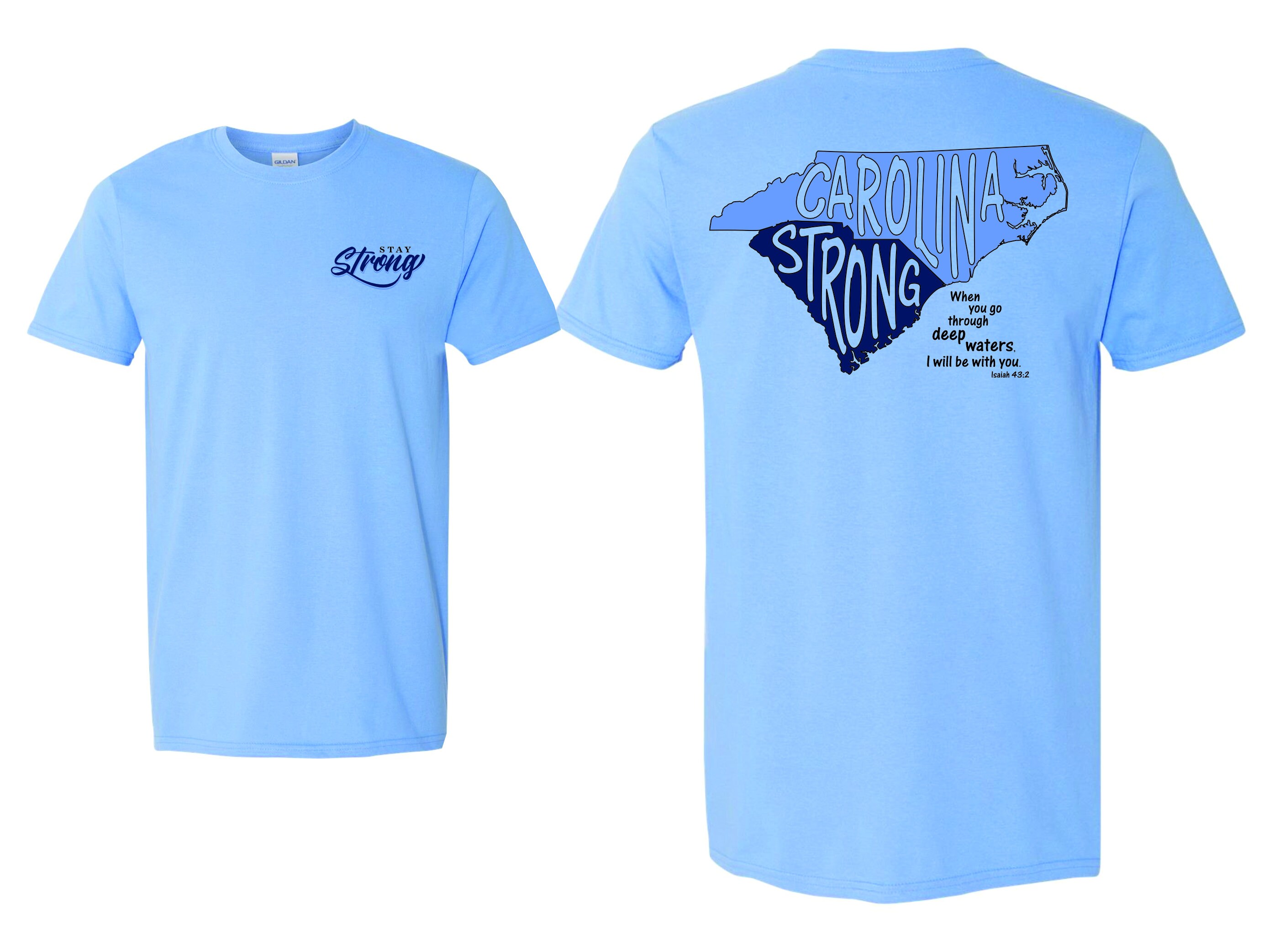 Carolina Strong T-shirt - Etsy
