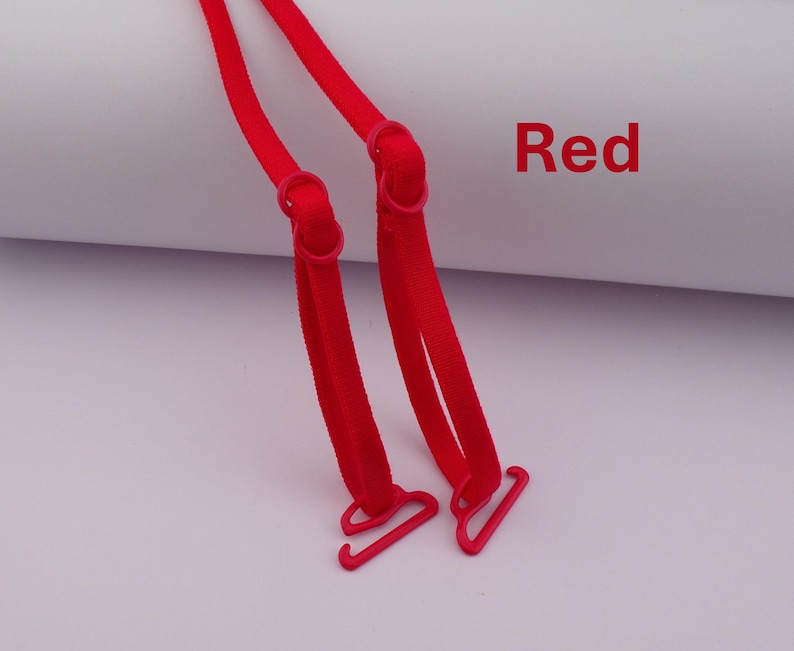 Sally’s ® Bikini / Bra Straps Replacement Spaghetti Style Width 0.5 CM ...