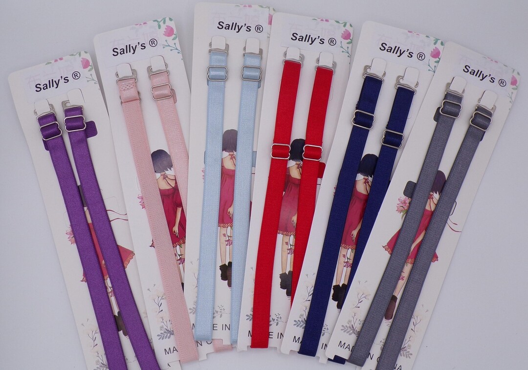 Sally’s ® Replacement Removable Adjustable Detachable Bra Straps - 10 ...