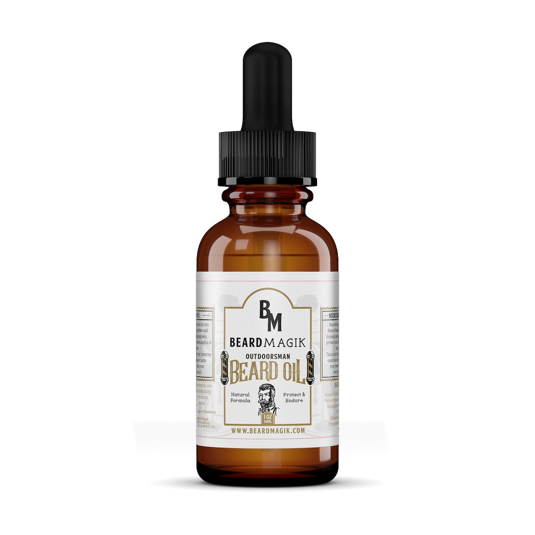 Outdoorsman Beard Oil Beard Moisturizer Beard Conditioner Beard Growth ...