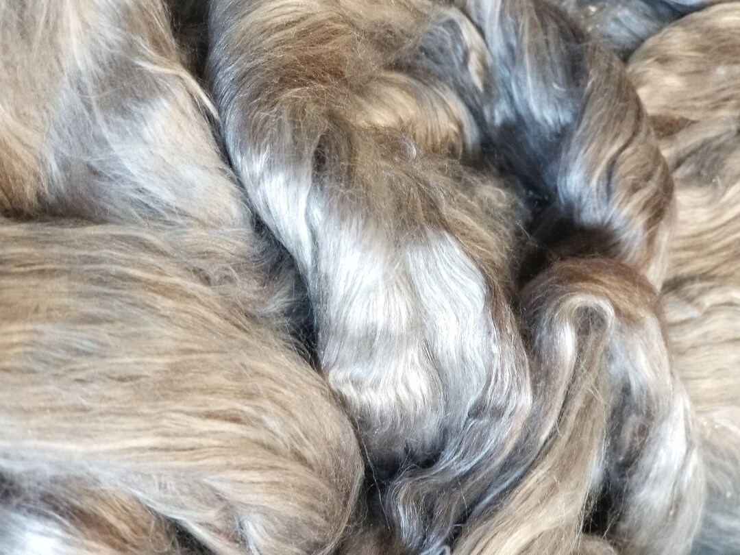 CLOSEOUT! Tibetan YAK SILK Roving, Mulberry Silk, Cultivated Silk ...
