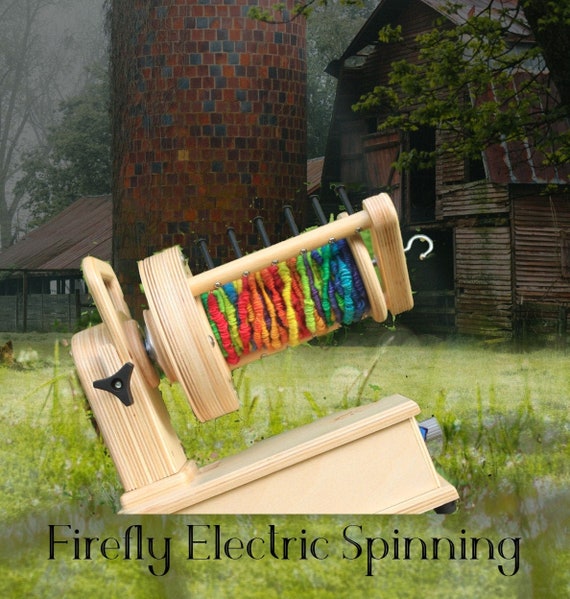 Firefly Electric Spinning Wheel by SpinOlution | Etsy