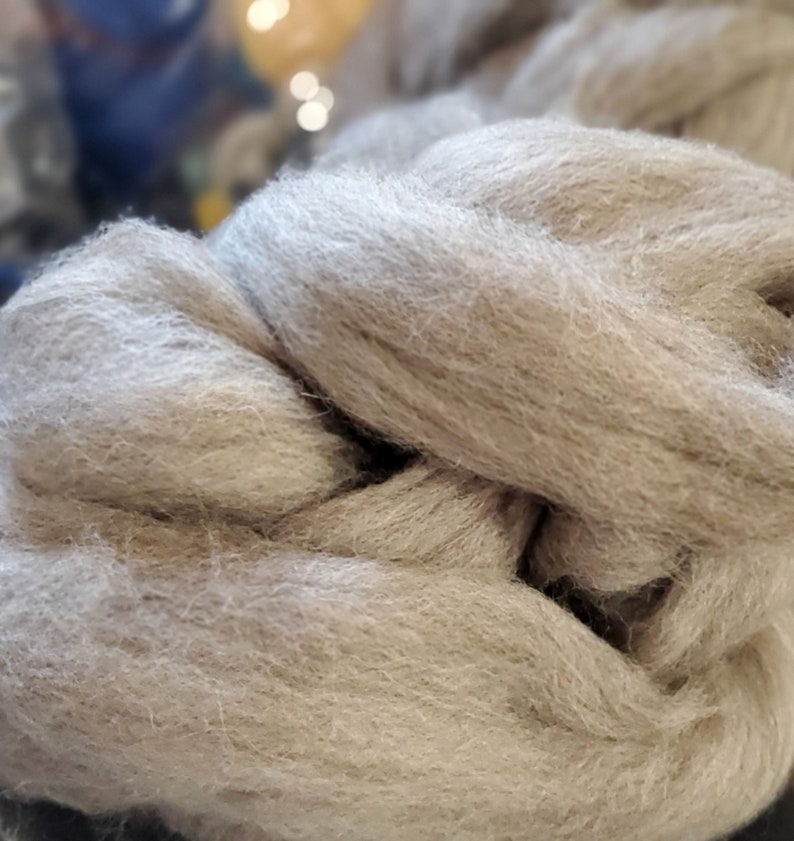 Gray SHETLAND Wool Roving Top Wool for Felting and Spinning - Etsy