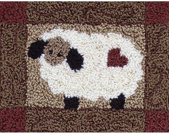 Punch Needle Sheep - Etsy