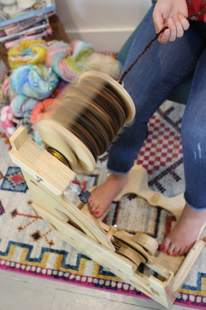 King Bee Spinning Wheel by Spinolution - Etsy