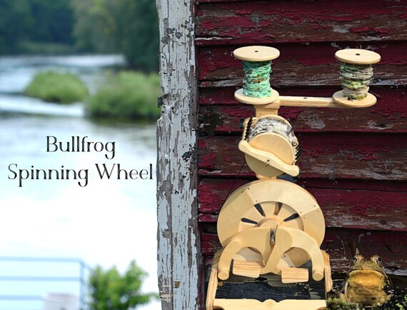 Bullfrog Spinning Wheel by SpinOlution | Etsy