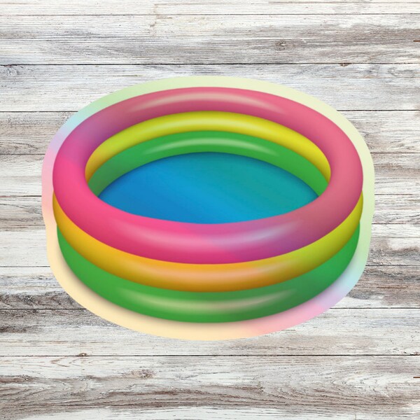 Swimming Pool Sticker - Etsy