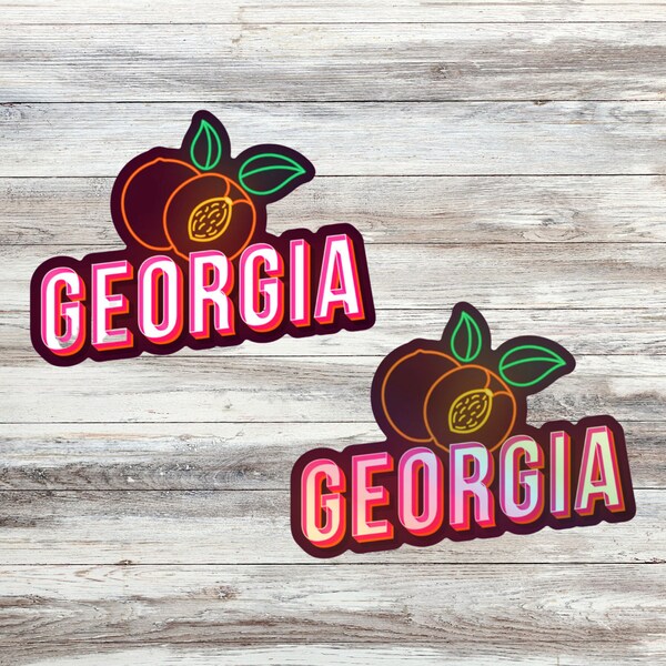Georgia Vinyl Decal - Etsy