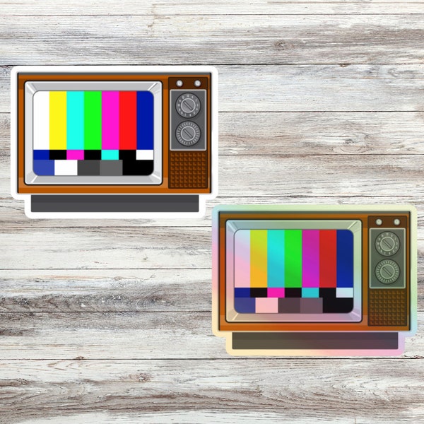 Television Stickers - Etsy