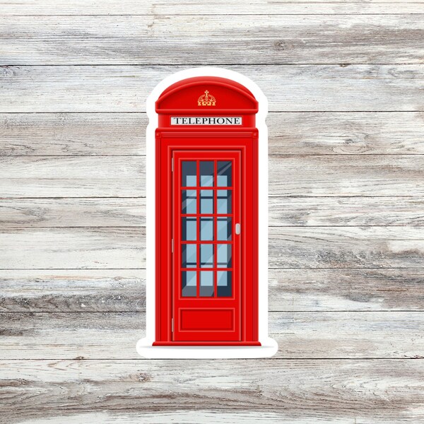 British Phone Booth - Etsy